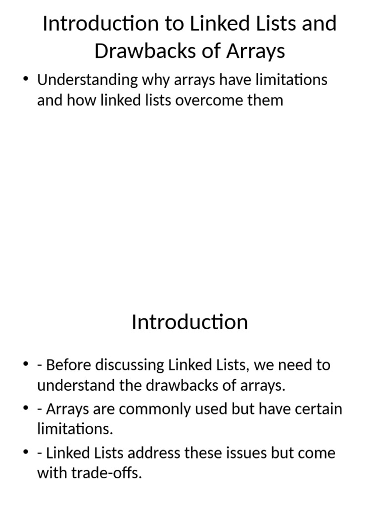Linked_List_Introduction | PDF | Data Management | Computer Architecture
