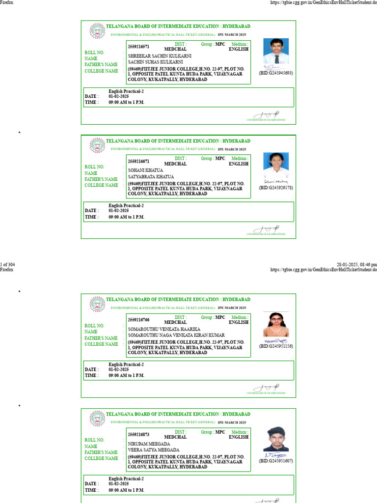 Eng Practicals Second Year KKP | PDF