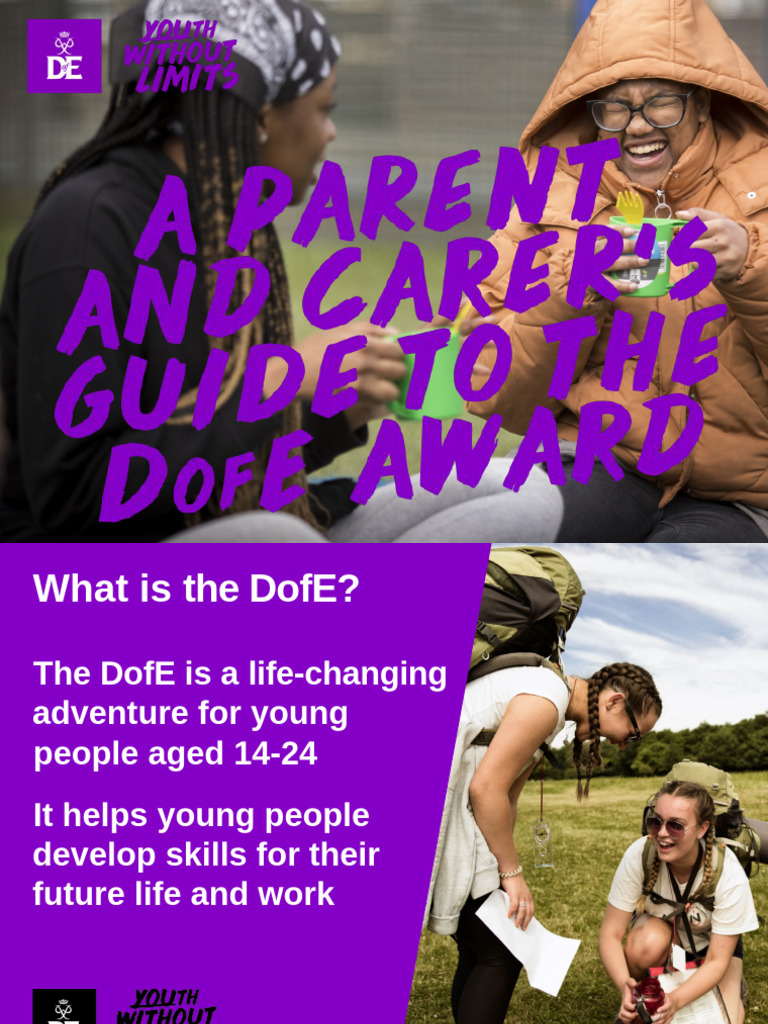 DofE Powerpoint Parents Knew | PDF