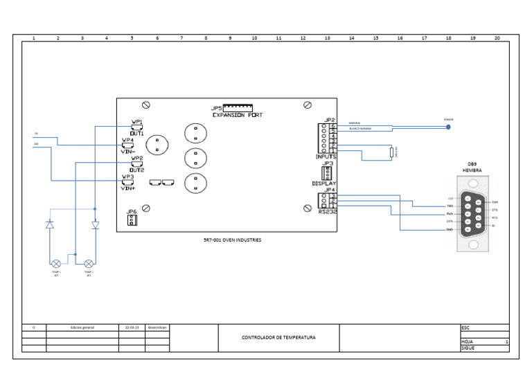 Programador de Control de Temperatura 5R7-001 | PDF