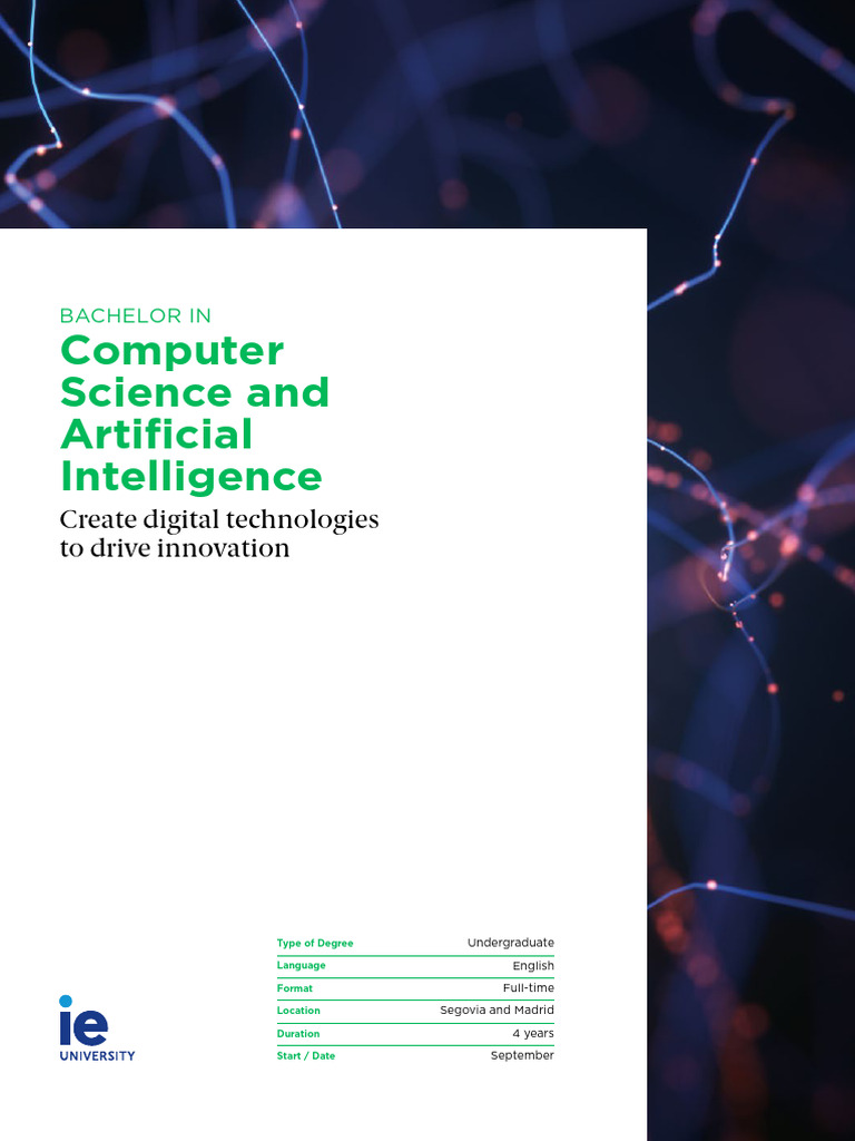Bachelor in Computer Science & AI | PDF | Artificial Intelligence ...