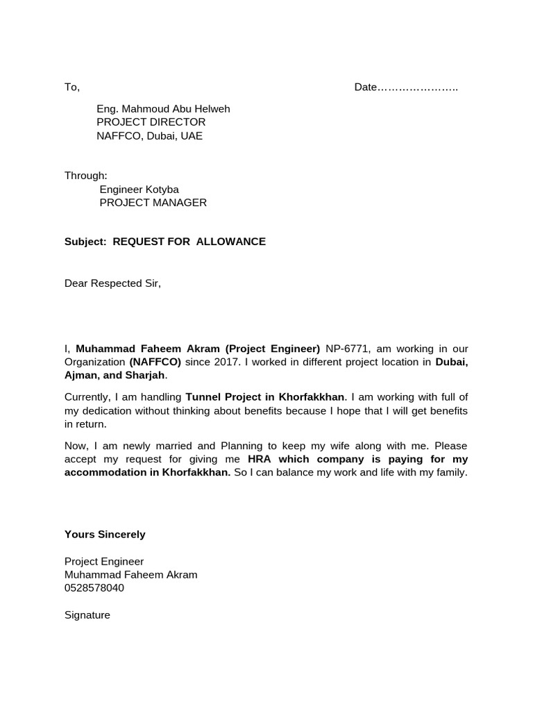 Application Increment Pdf