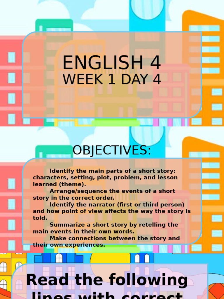 Q4 English 4 Week 1 Day 4 | PDF | The Chronicles Of Narnia | Aslan