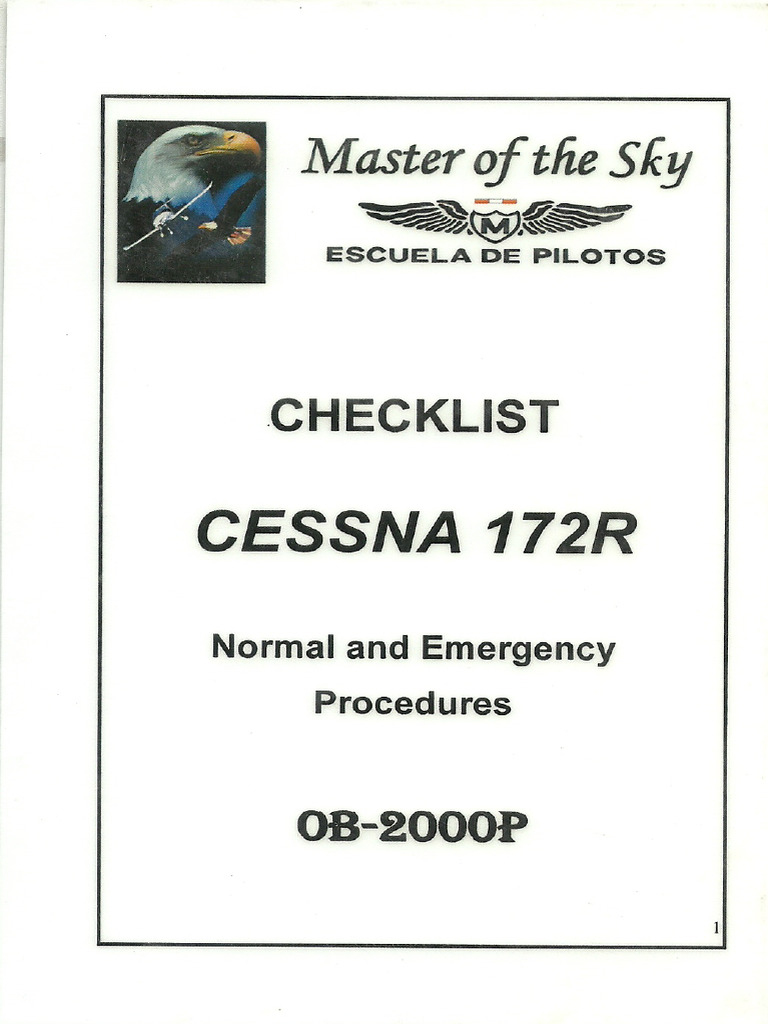 Check List C172R | PDF