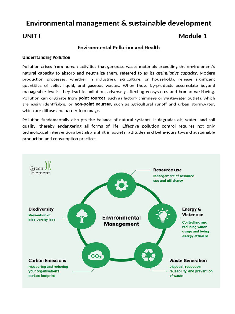 Pollution Types and Environmental Impact | PDF | Water Pollution ...