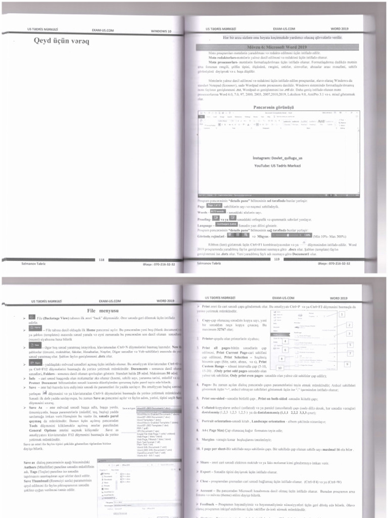 Scan Word 2019 | PDF