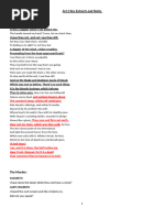 Act 1, Scene 7 Annotations | PDF | Macbeth