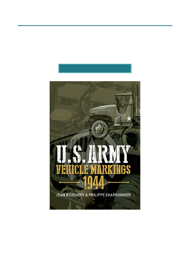 Five Star U.S. Army Vehicle Markings, 1944 Instant Download | PDF ...