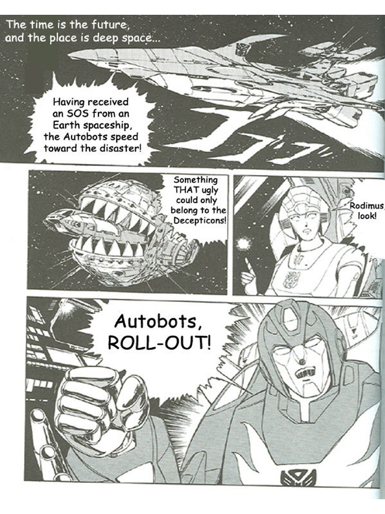 The Story of Super Robot Lifeforms The Transformers 01 | PDF