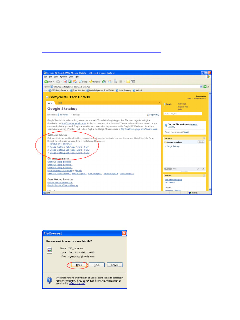 Running+the+Google+Sketchup+Tutorials | PDF
