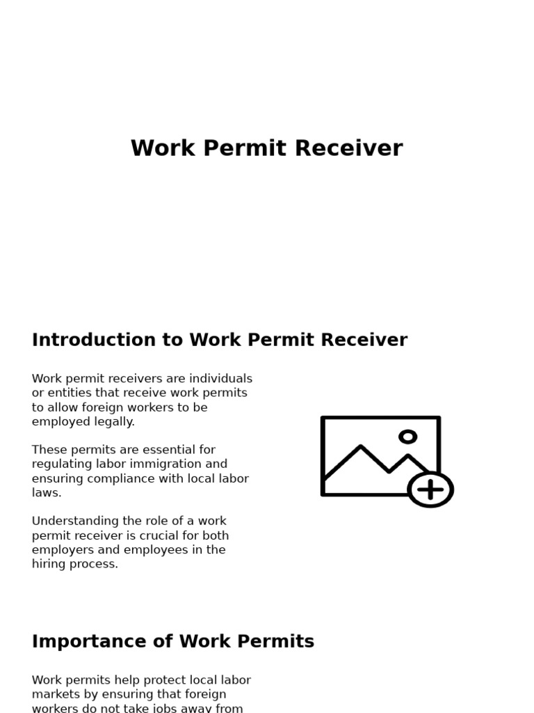 Work Permit Receiver | PDF | Employment | Economies
