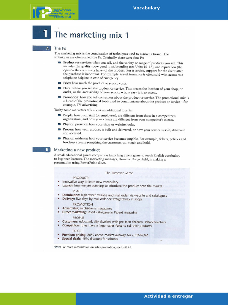 Vocabulario MKP Parte I | PDF