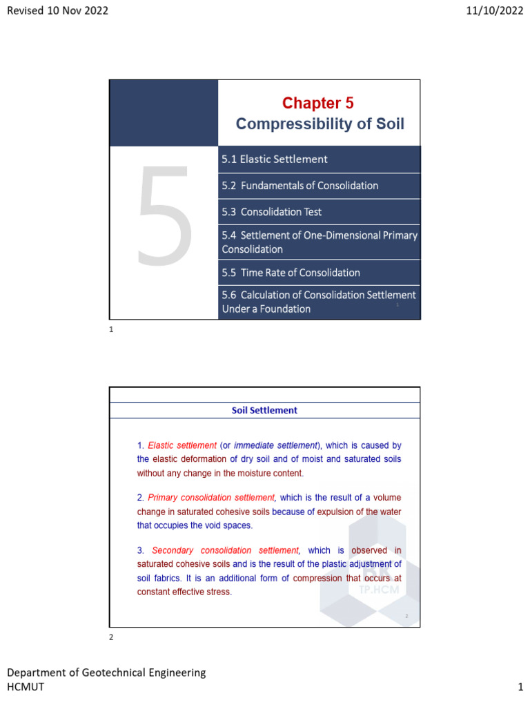 Soil Mechanics - BK Theme - Chapter - 5 (Part 1) | PDF | Building Engineering | Applied And ...