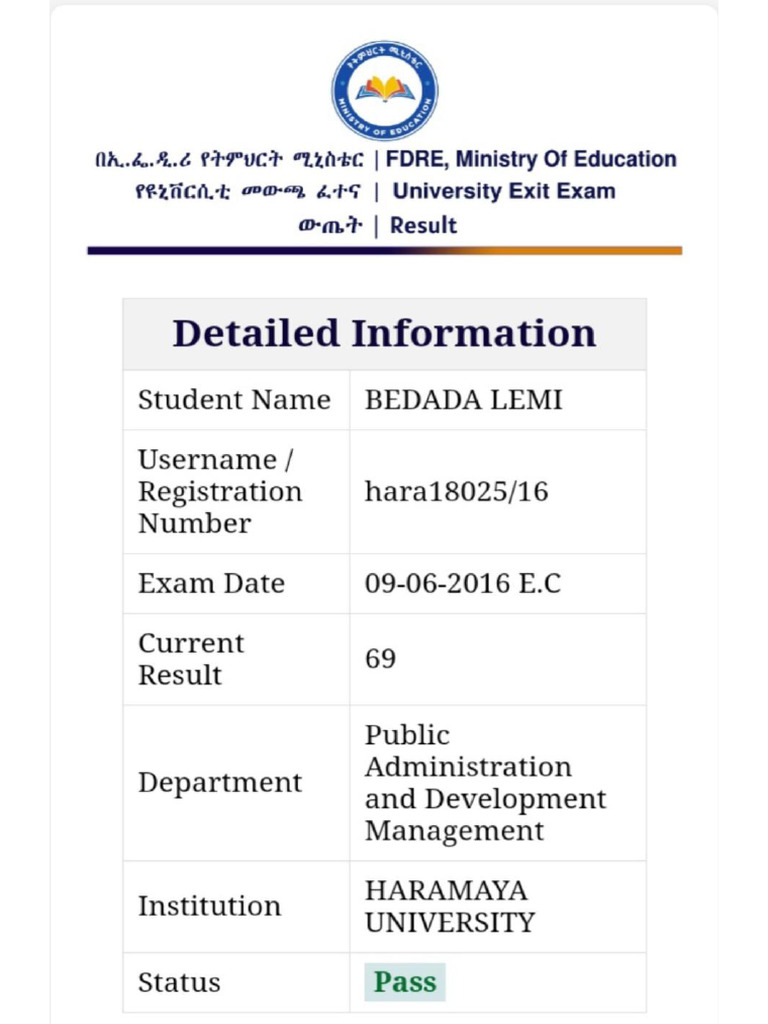 National Exit Exam | PDF