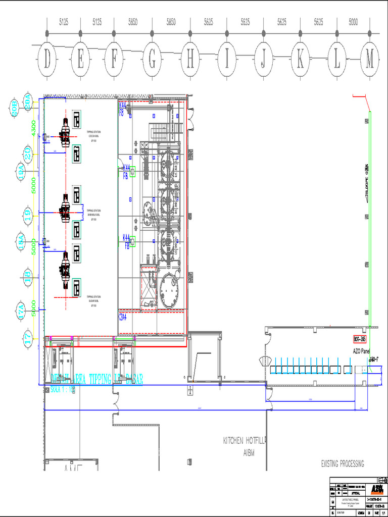 50867889-000-00 Layout MCC Panel | PDF