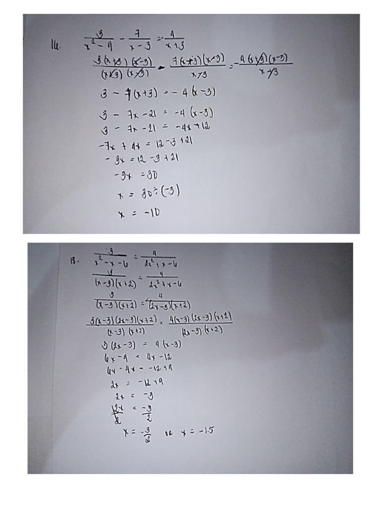 Assignment (Linear Equations) | PDF