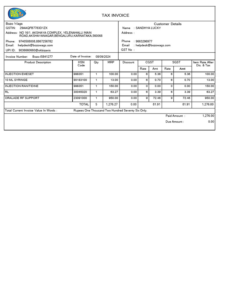 Bozo_pets | PDF | Government Of India | Trade