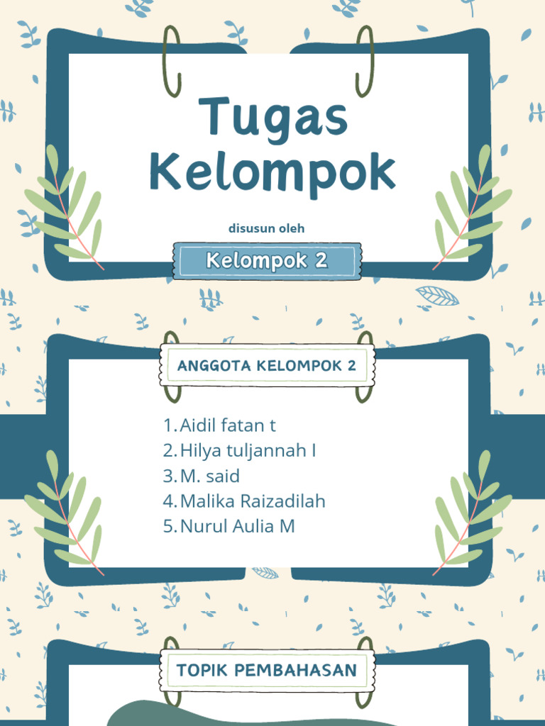 Biru Dan Krem Ilustrasi Lucu Tugas Presentasi - 20250203 - 001609 ...