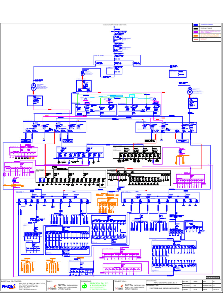 Revised Main SLD-15 Jan 23 Electrical Layout | PDF | Manufactured Goods | Electric Power