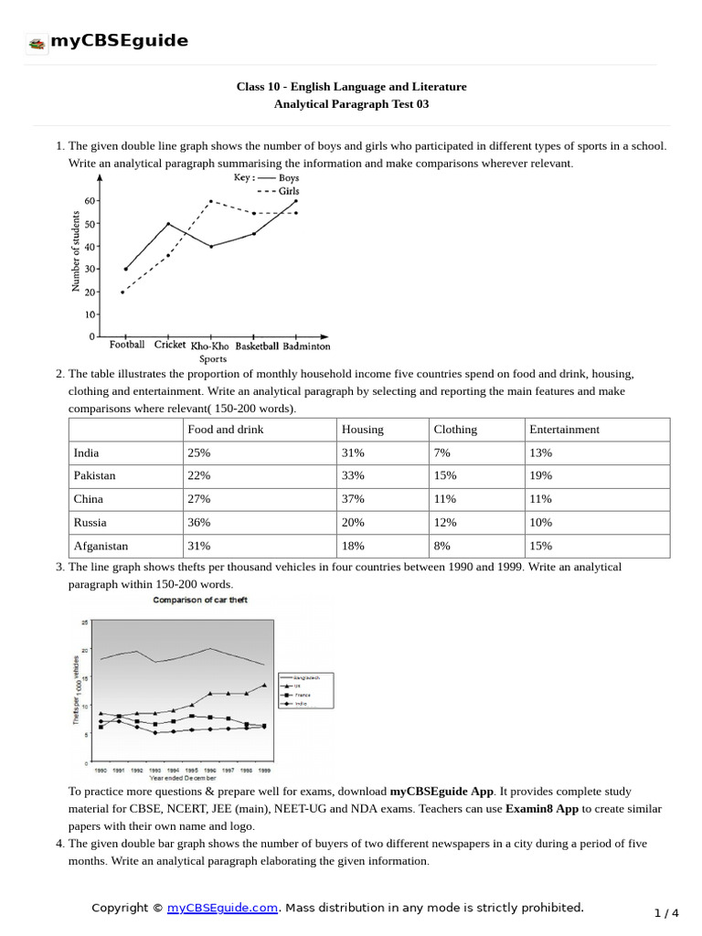 10 Englishll Writing Analyticalparagraph Tp03 | PDF