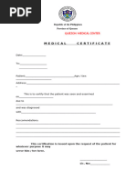 Clinical Abstract Template for Patients | PDF