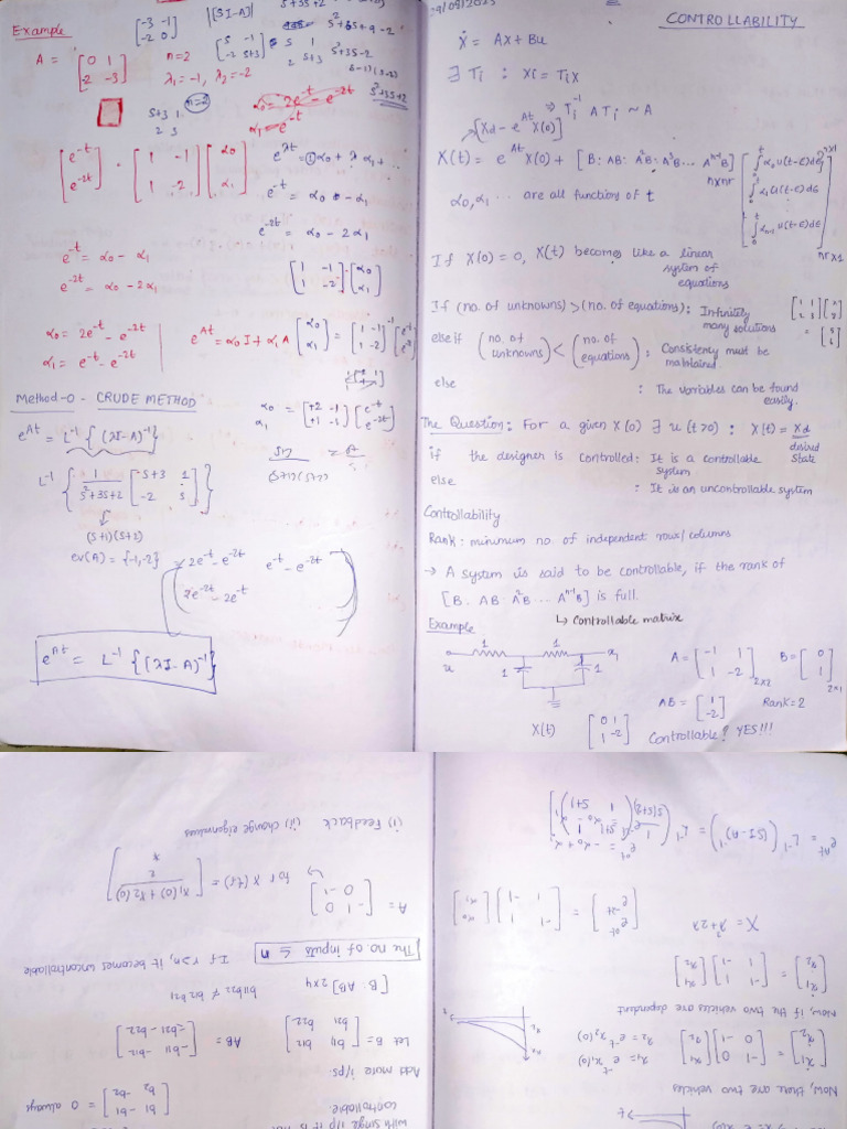 Control Systems 2 Notes | PDF