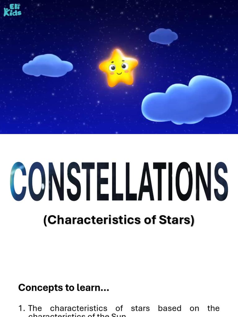 Science 3rd QTR G9 CONSTELLATIONS | PDF | Constellation | Stars