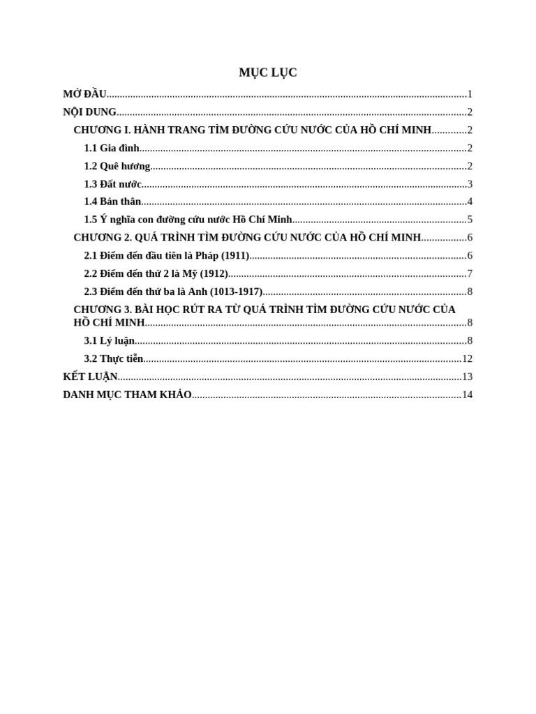 Hành Trang Tìm Đư NG C U Nư C C A | PDF