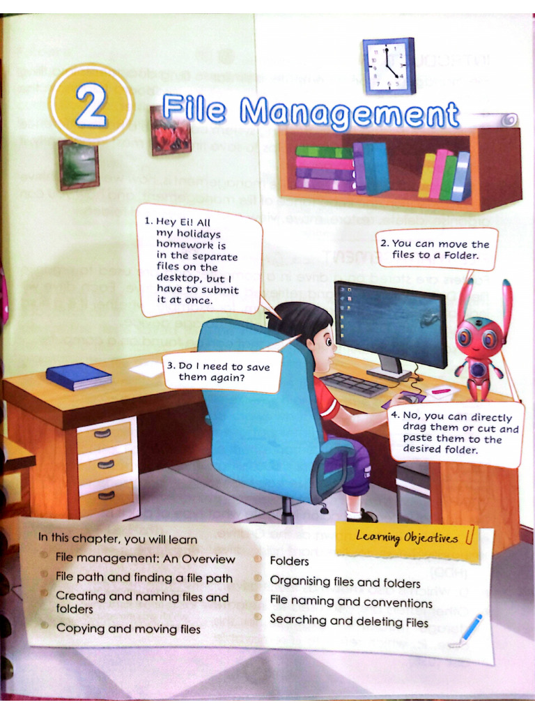 File Management For Class 4 | PDF