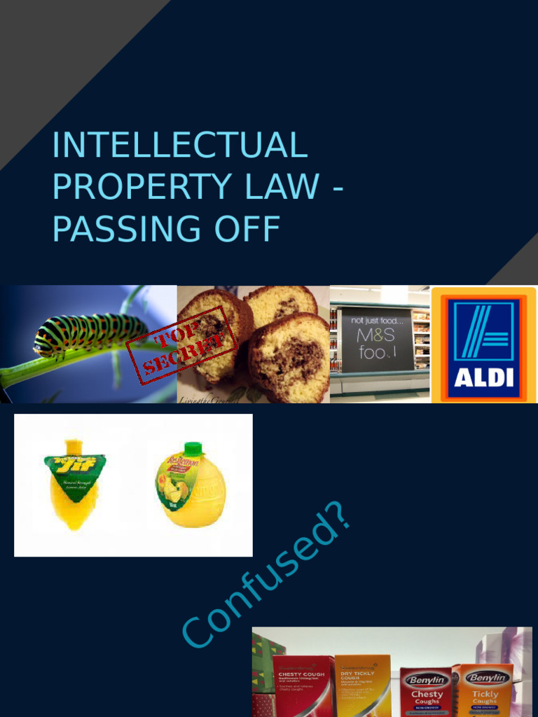 Understanding Passing Off in IP Law | PDF | Common Law | Private Law