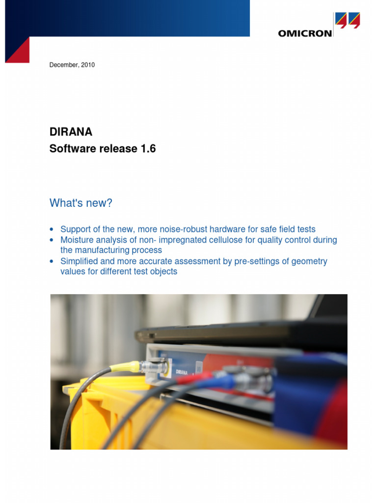 What's New in DIRANA | PDF | Computing