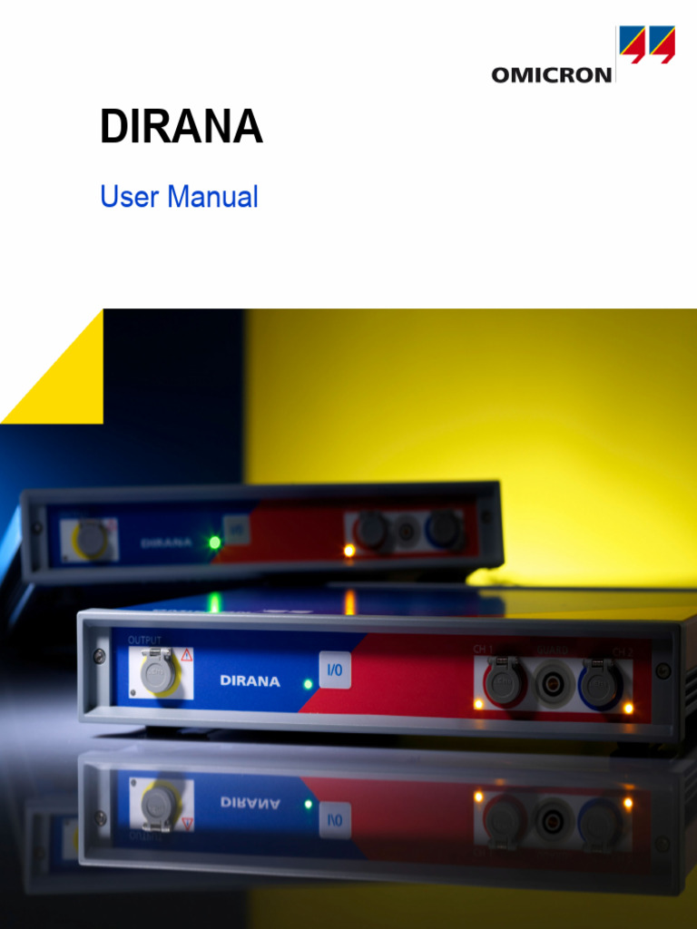 DIRANA User Manual | PDF | Usb | Electrical Connector
