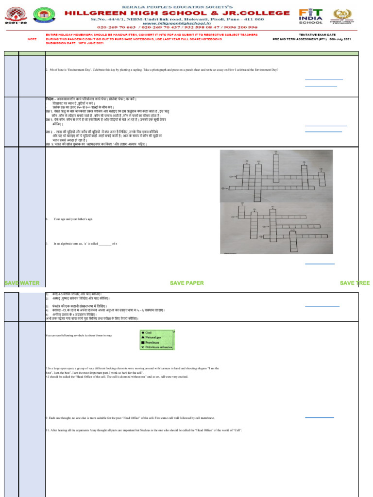 CLASS 8-SUMMER BREAK ASSIGNMENT | PDF | Cell (Biology) | Computer Network