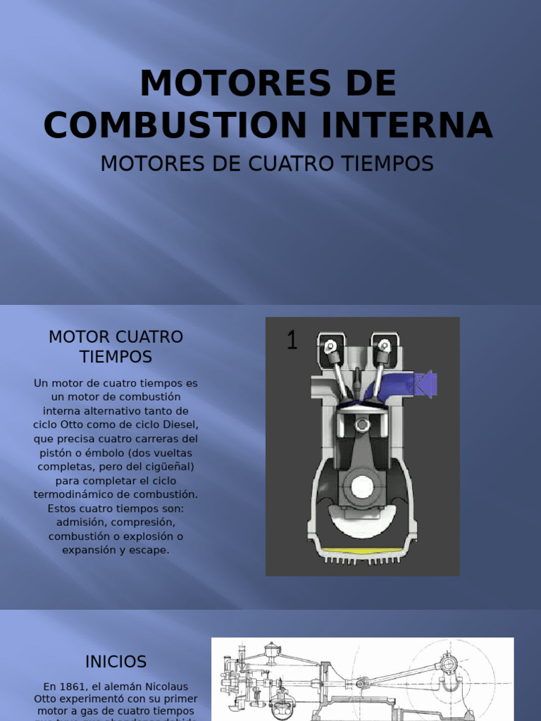 Motores de Combustion Interna | PDF | Motor diesel | Motor de combustión interna