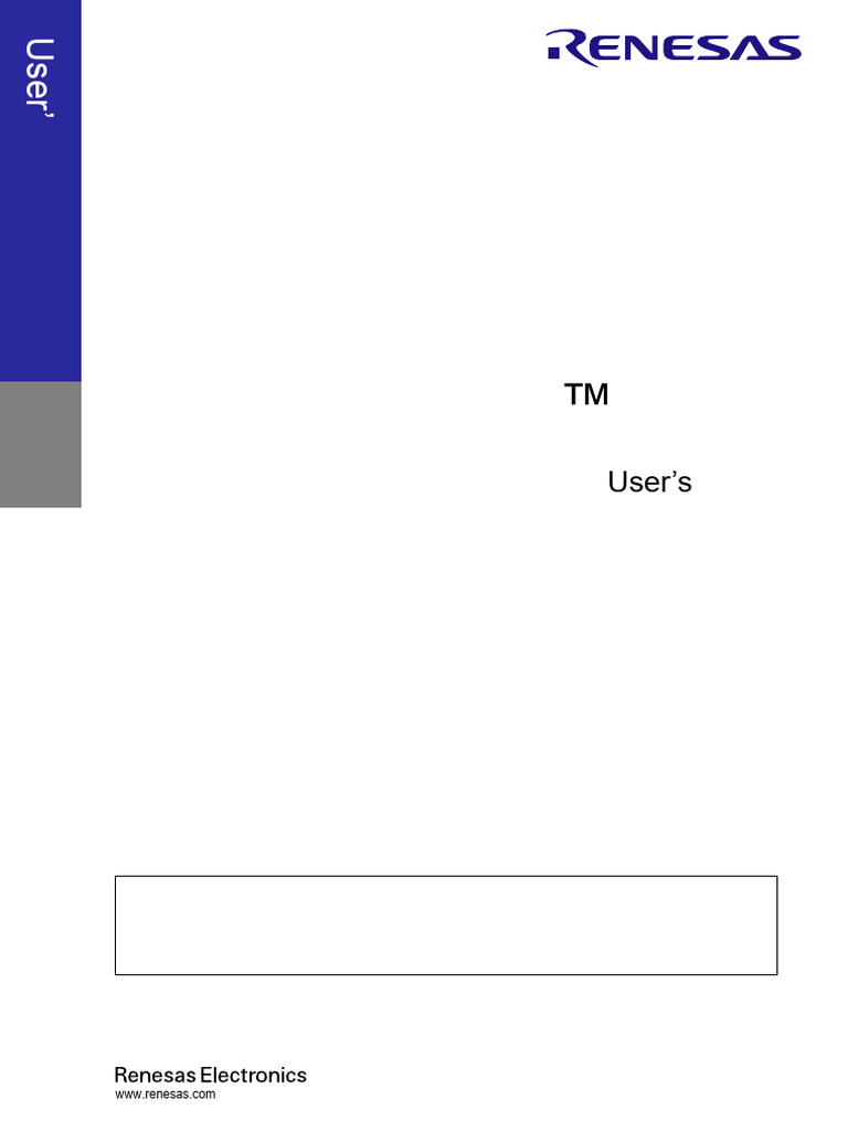 R12um0004eu0100 Synergy SK s7g2 | PDF | Microcontroller | Computer Science
