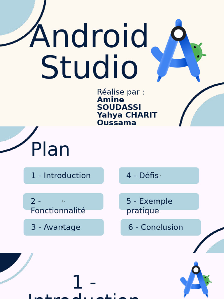Android Studio | PDF | Android (Système d'exploitation) | Java (Langage de programmation)