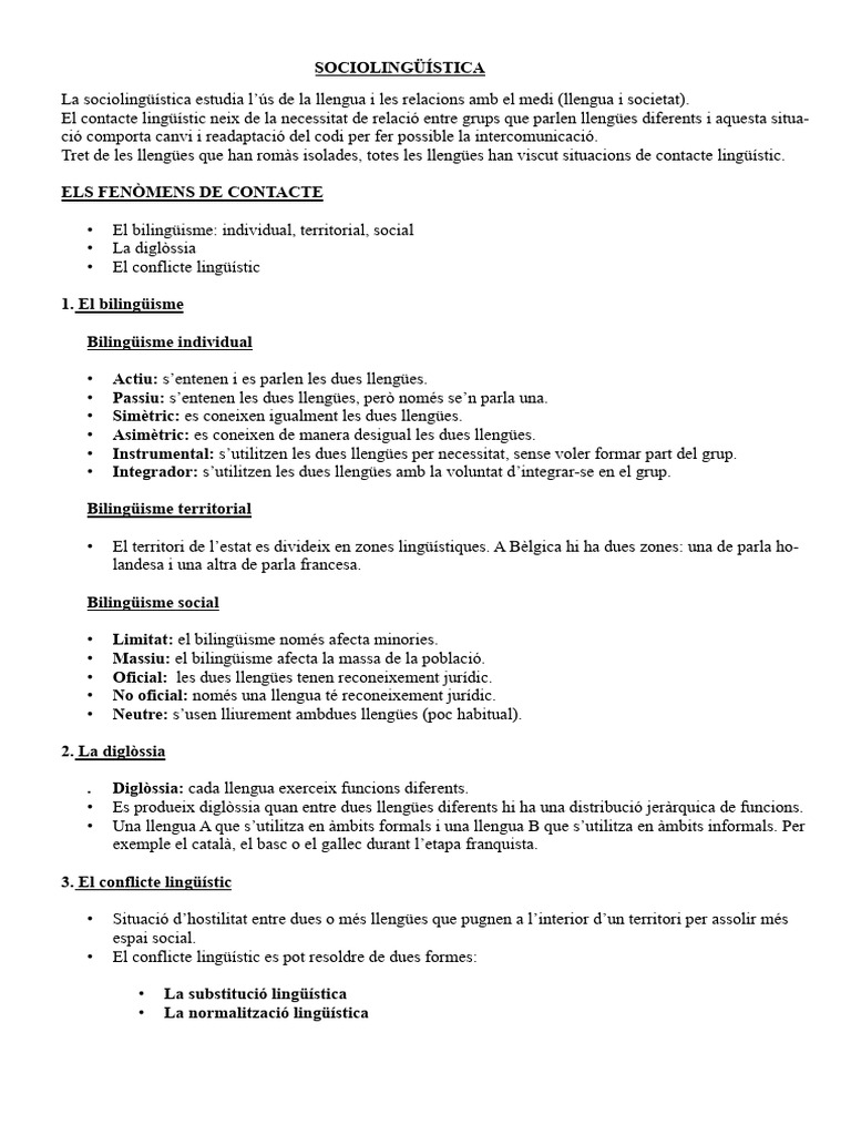 APUNTS FINALS 2n BATX | PDF