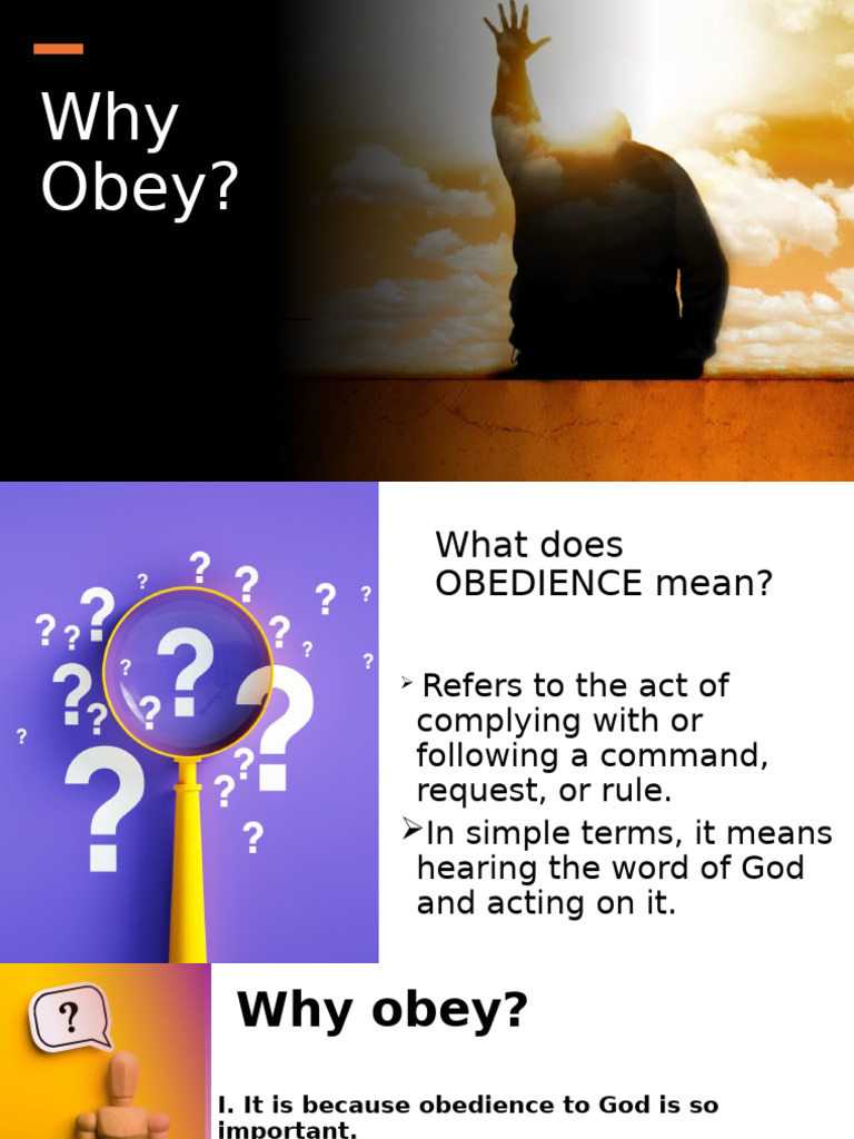 Why Obey | PDF