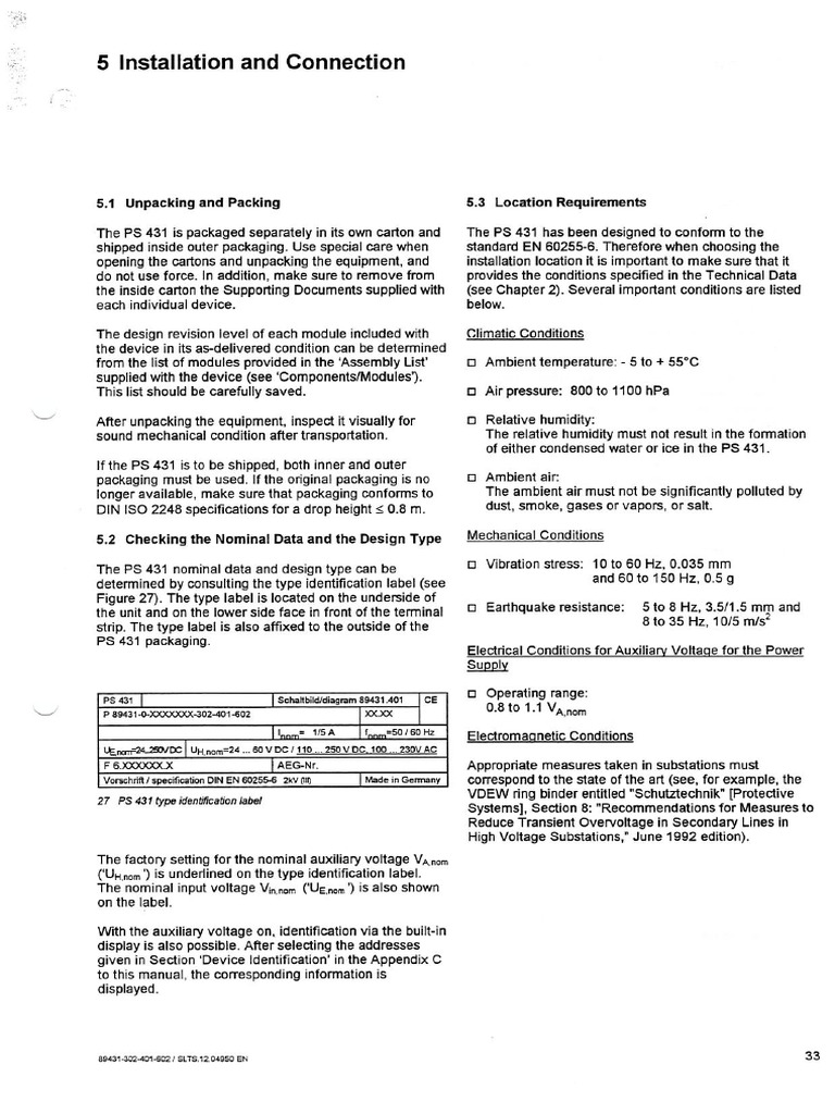PS 431 - Time Overcurrent Protection Device - Parte 2 | PDF