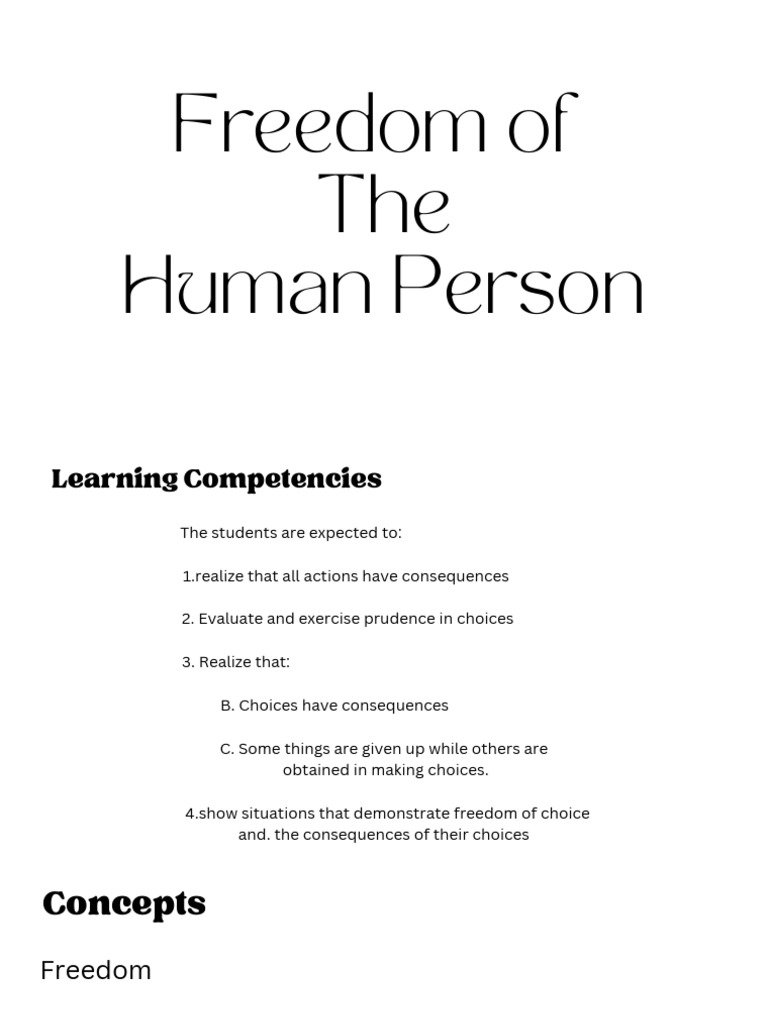 Understanding Human Freedom and Choices | PDF | Utilitarianism | Free Will