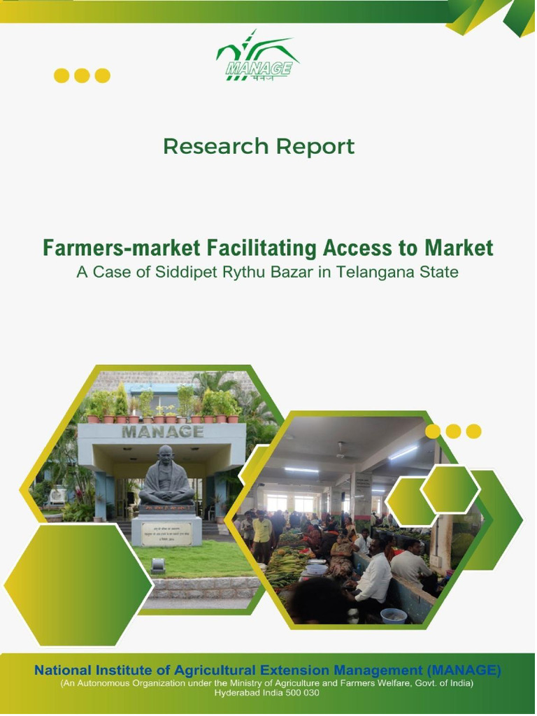 Farmers-Market Facilitating Access To Market-1 | PDF | Farmers' Market ...