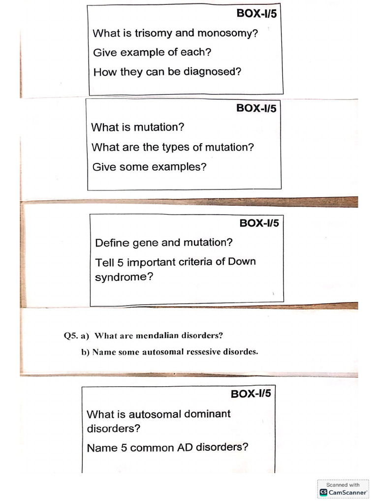 Box Genetics | PDF