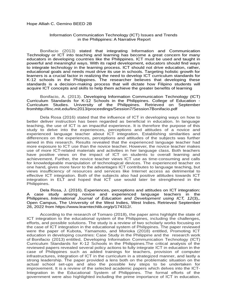 Pre Final Narrative Report in Math Gems and Jek | PDF | Educational ...