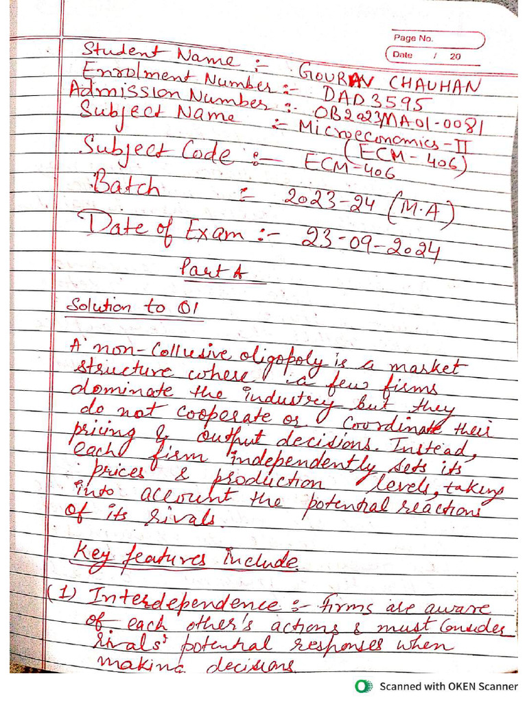 Microeconomics 2 ECM-406-compressed | PDF