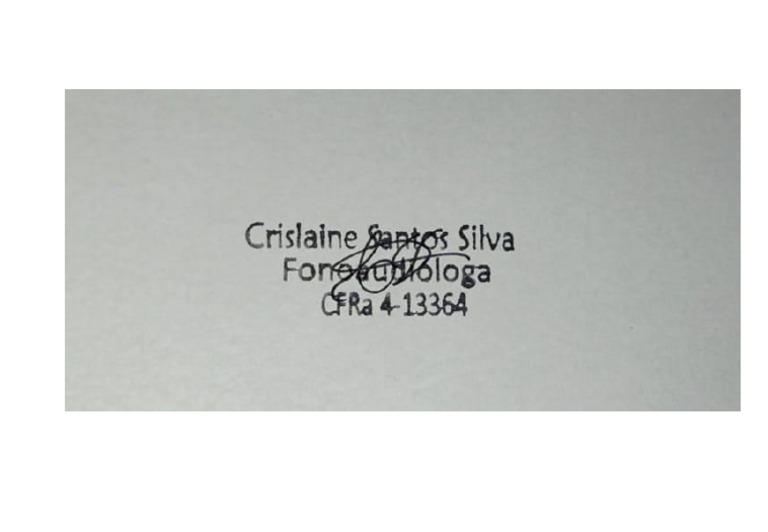 Carimbo e Assinatura Fga Crislaine Santos | PDF