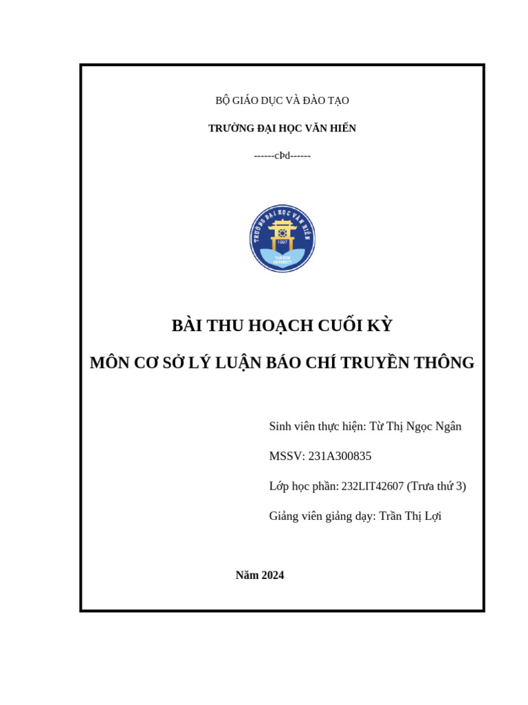 Thu Ho CH | PDF