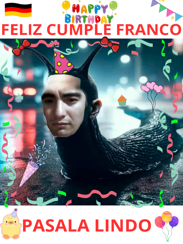 Feliz Cumple Franco | PDF