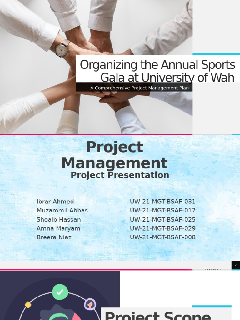Annual Sports Gala Project Plan | PDF | Risk | Business