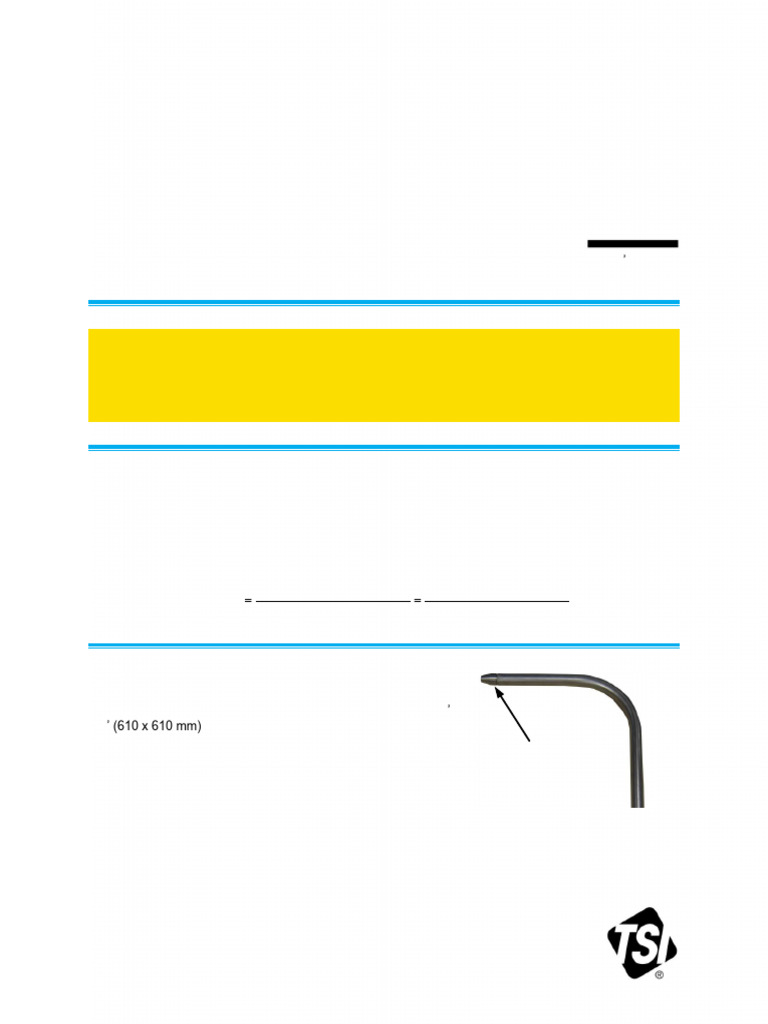 Isokinetic Sampling Coupler With Tubing 6005419-Web | PDF | Flow ...