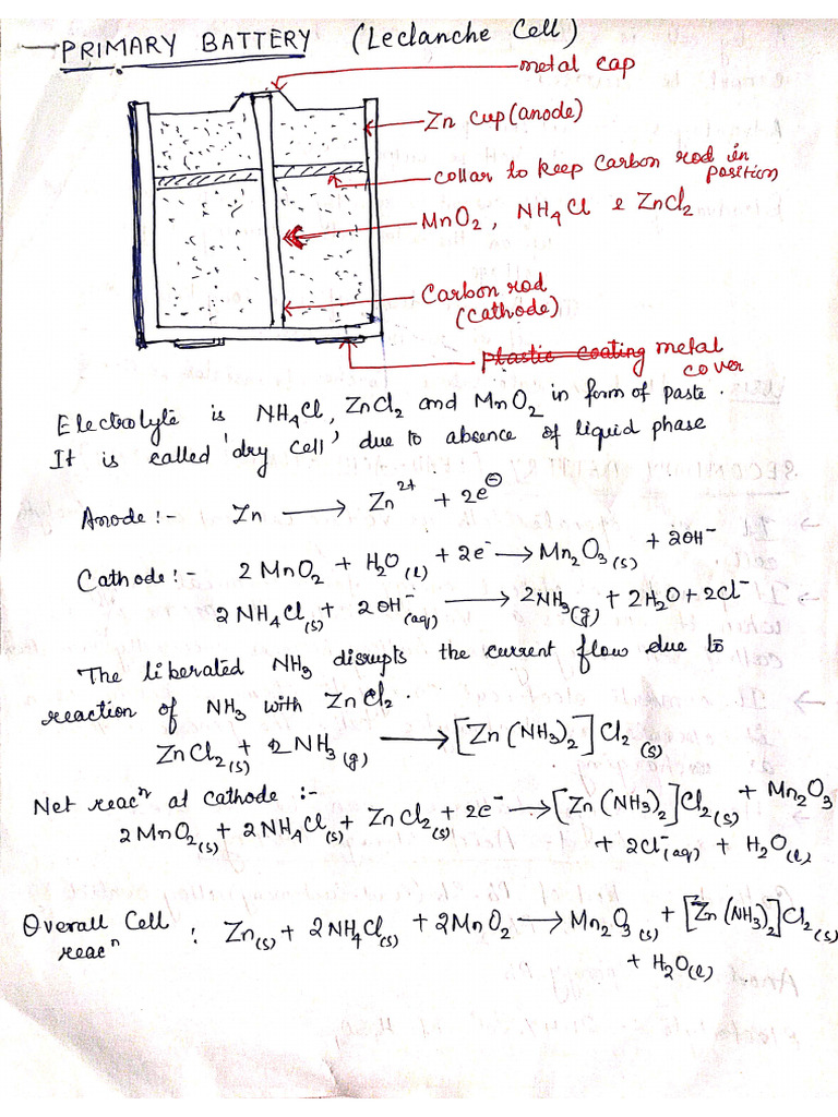 Unit 3 battery | PDF